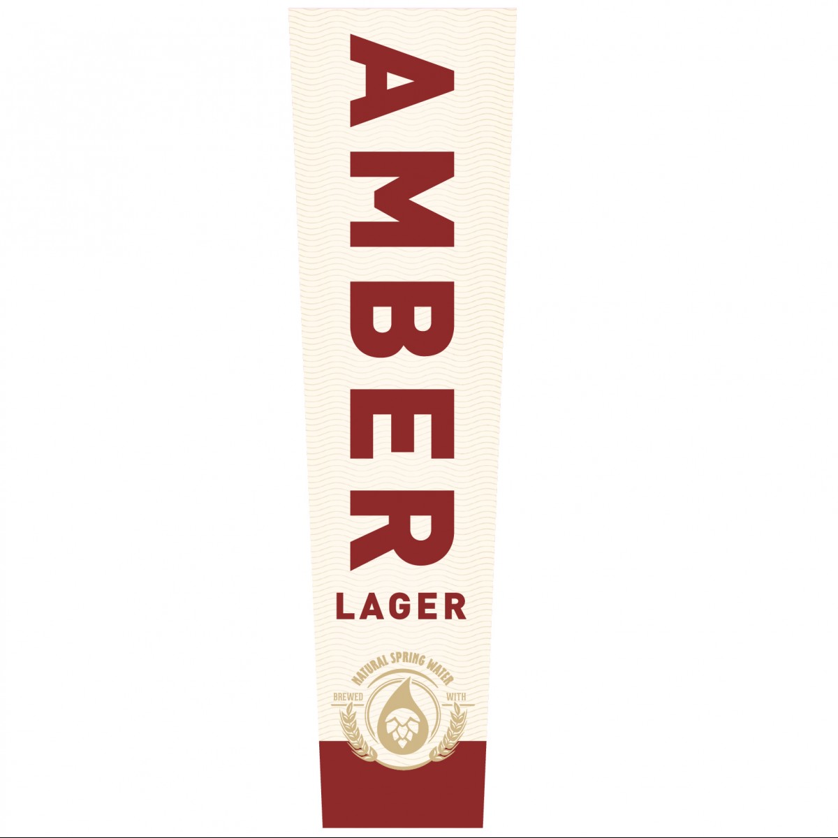 Tap Handles Insert - Amber | Abita Brewing Company