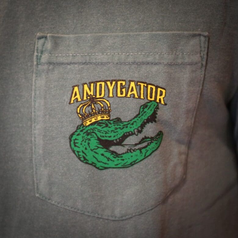 AndyGator Pocket Tee | Abita Brewing Company