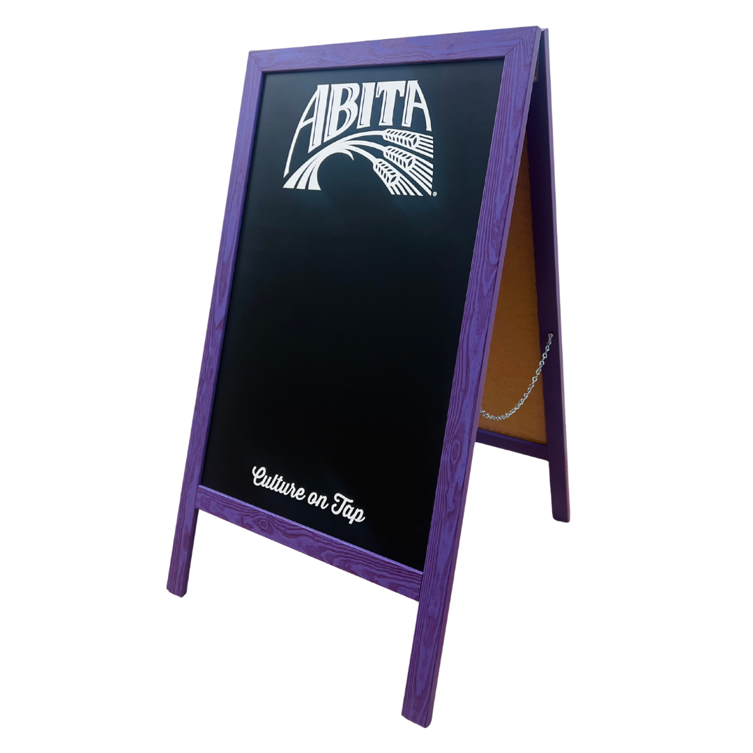 Abita Chalkboard A-Frame Sign | Abita Brewing Company